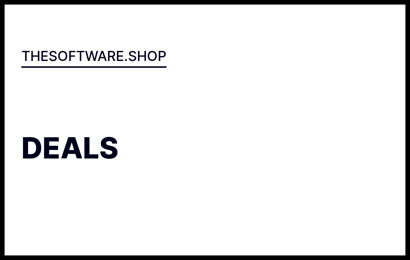 DEALS | THESOFTWARE.SHOP